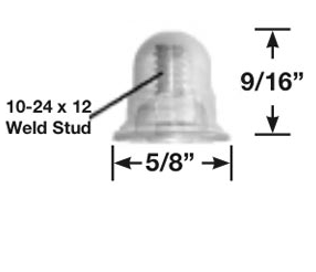 Open Dome Cap Nuts - Stud Welding Products, Inc.